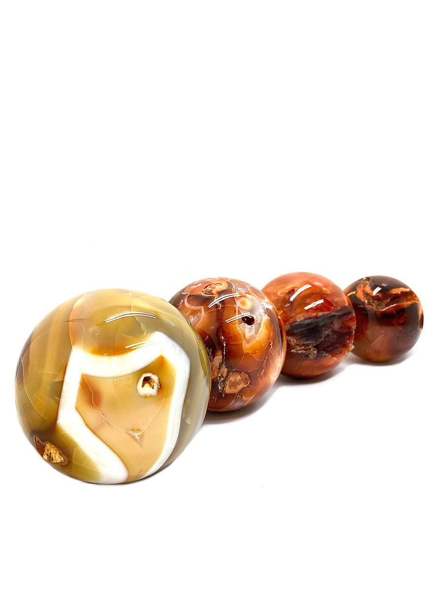 Carnelian Sphere – Alchemy & Aura