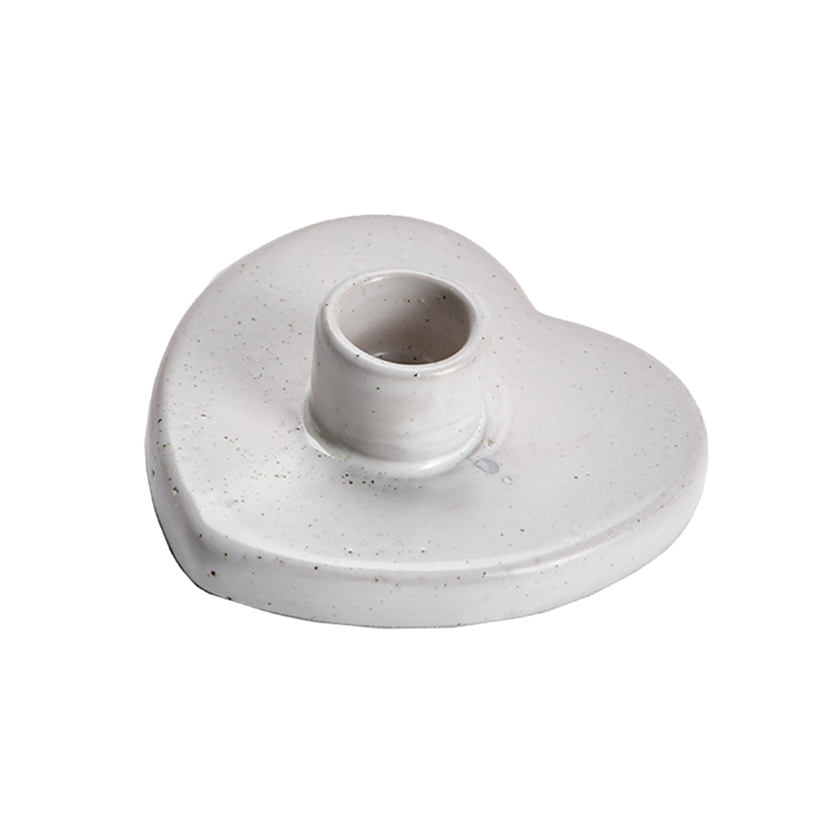 White Heart Ceramic Burner – Alchemy & Aura