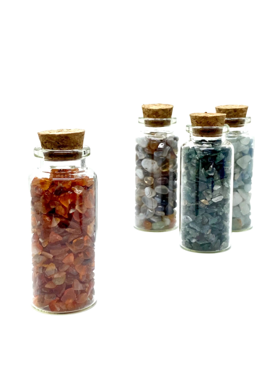 Crystal Chip Mini Jars - Small – Alchemy & Aura