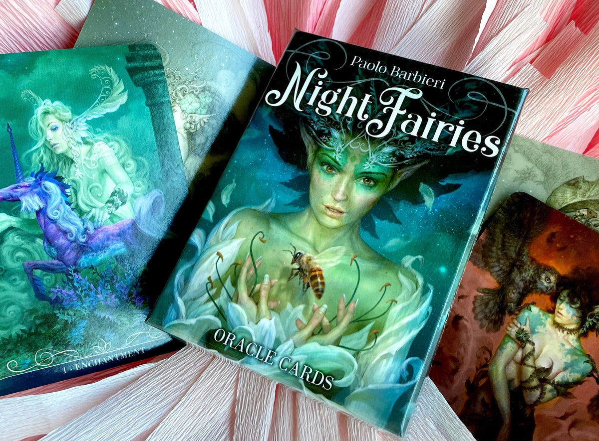 Barbieri Night Fairies Oracle Cards – Alchemy & Aura