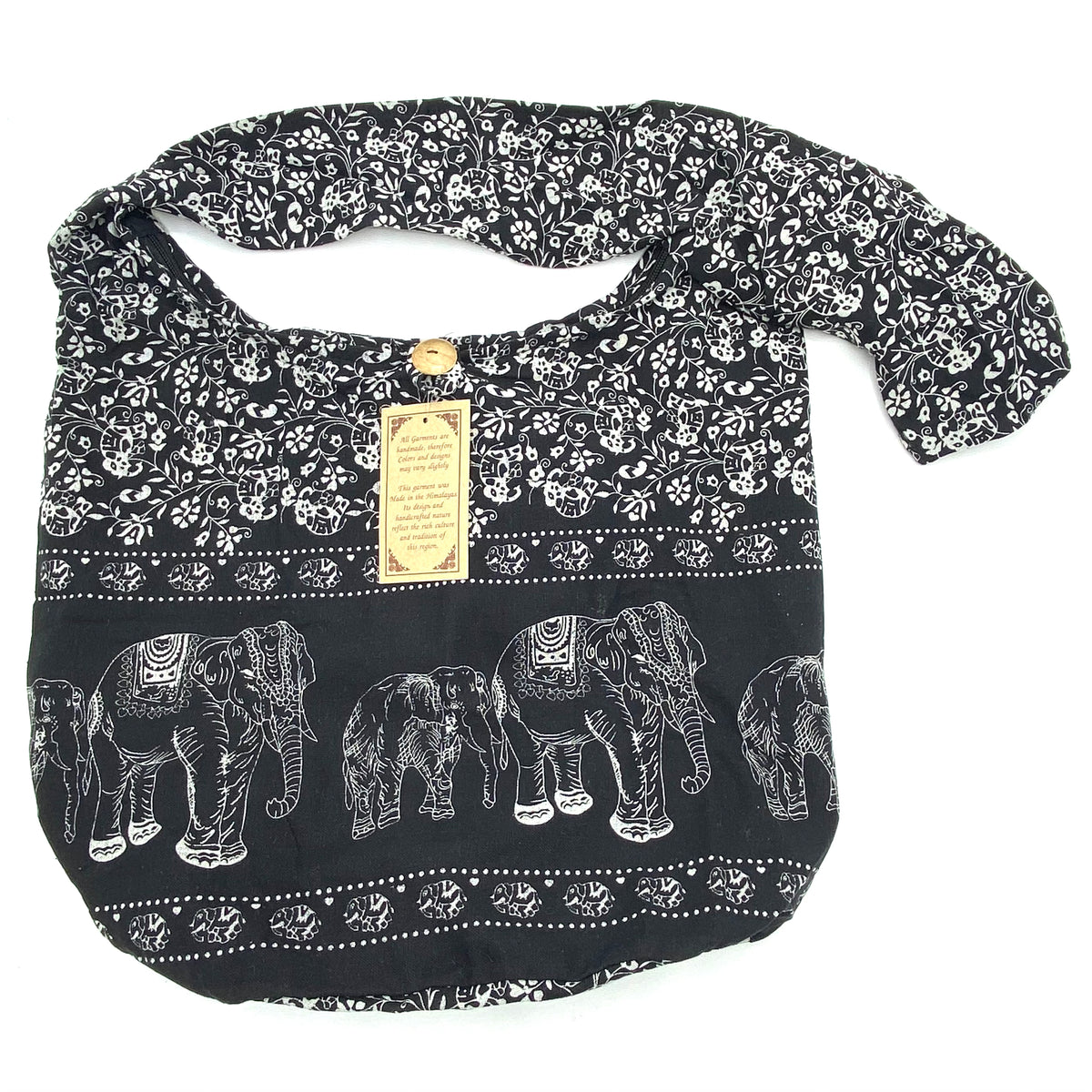 Elephant Print Boho Bag – Alchemy & Aura