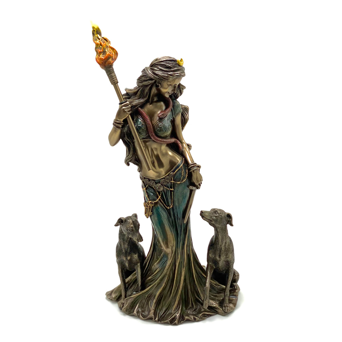 Hecate Greek Goddess with Hounds – Alchemy & Aura